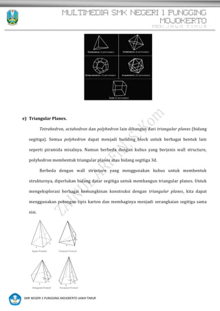 Animasi 2D dan 3D KD: Menggambarkan konsep dasar object 3 d dalam sketsa rancangan | PDF
