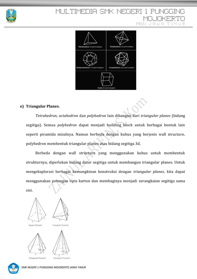 Animasi 2D dan 3D KD: Menggambarkan konsep dasar object 3 d dalam ...