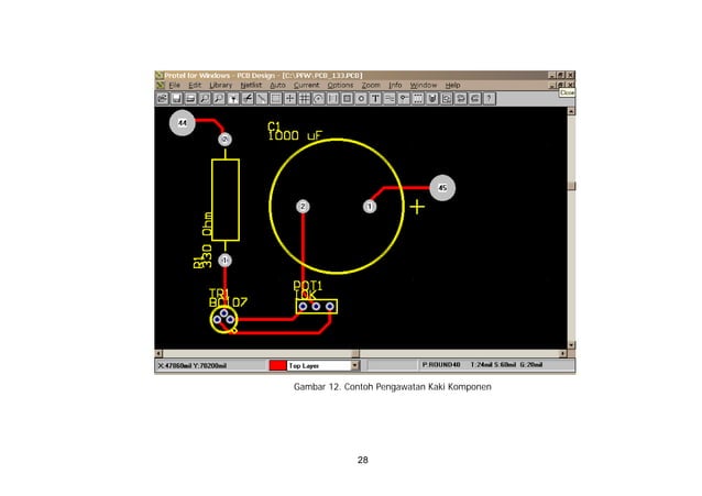 Menggambar layout pcb_berbantuan_komputer | PDF