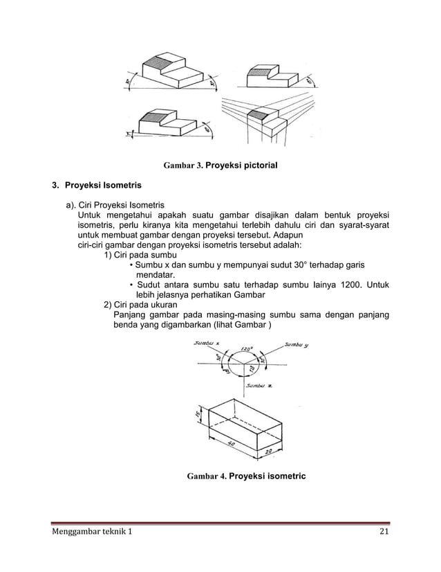 Menggambar teknik | PDF
