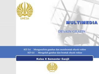 Menggambar dan Membentuk Obyek – Obyek Vektor | PPT