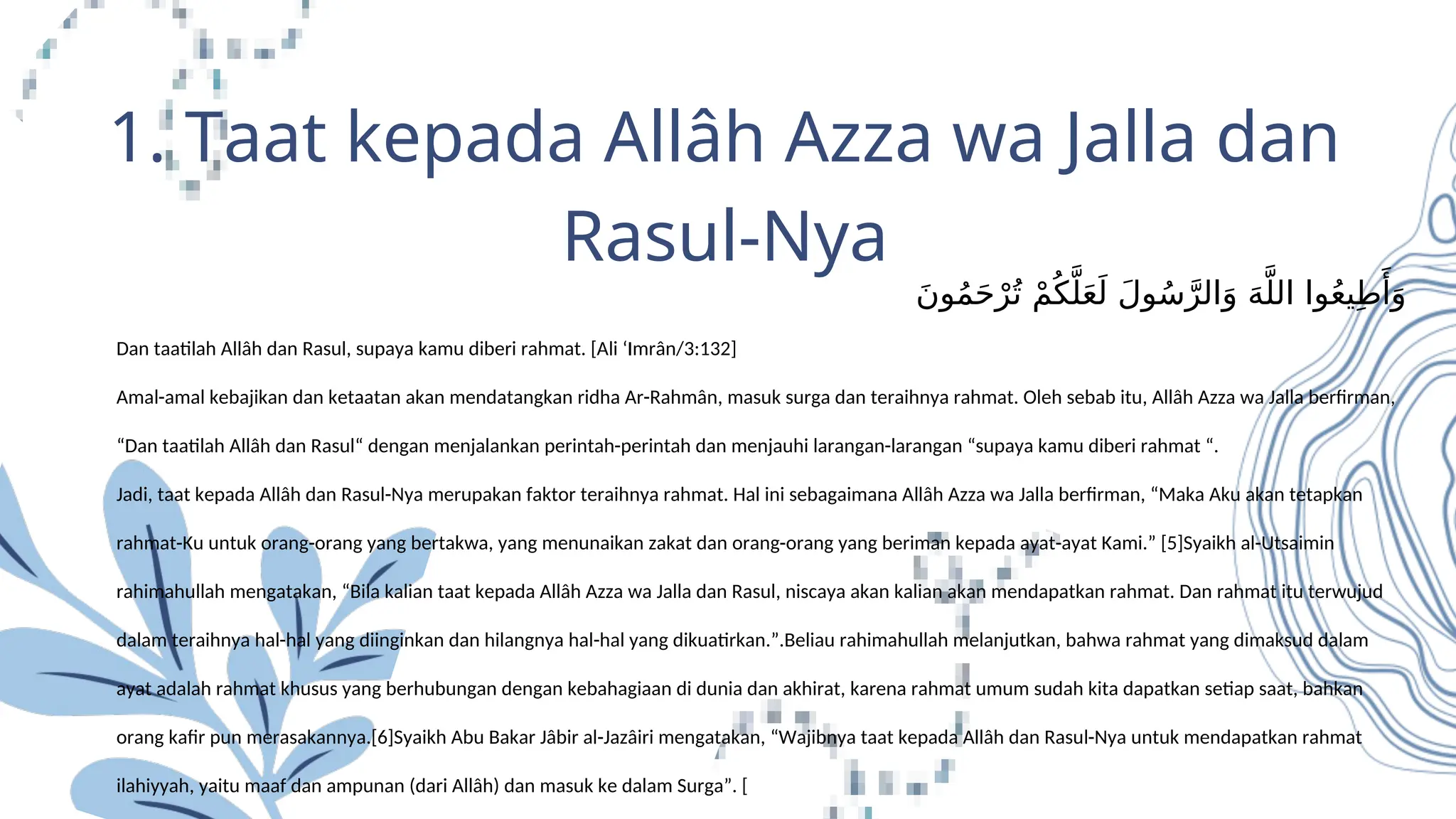 Menggapai Rahmat Allah untuk kebaikan dunia dan akhirat.ppt