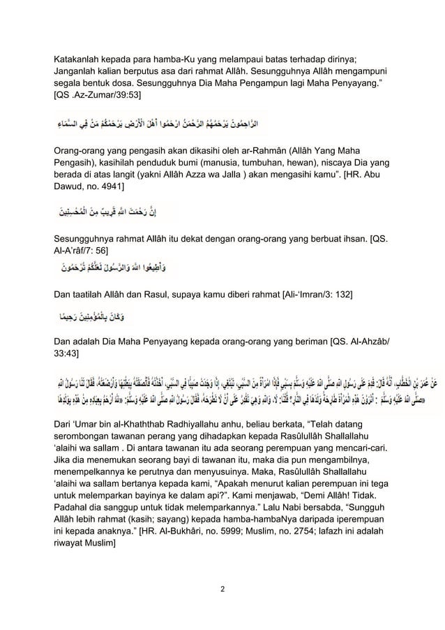 Menggapai ridho dan rahmat allah | PDF