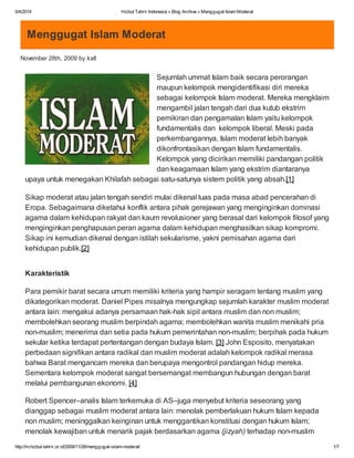 Menggugat islam moderat | PDF
