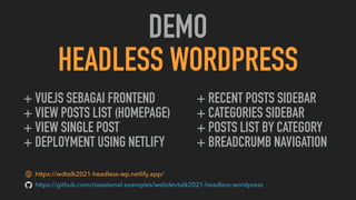 Menggunakan WordPress sebagai Headless CMS | PDF | Web Development ...