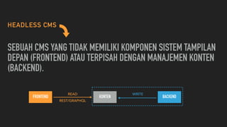 Menggunakan WordPress sebagai Headless CMS | PDF | Web Development | Internet