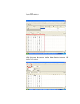 Menggunakan aplikasi wrplot | DOC