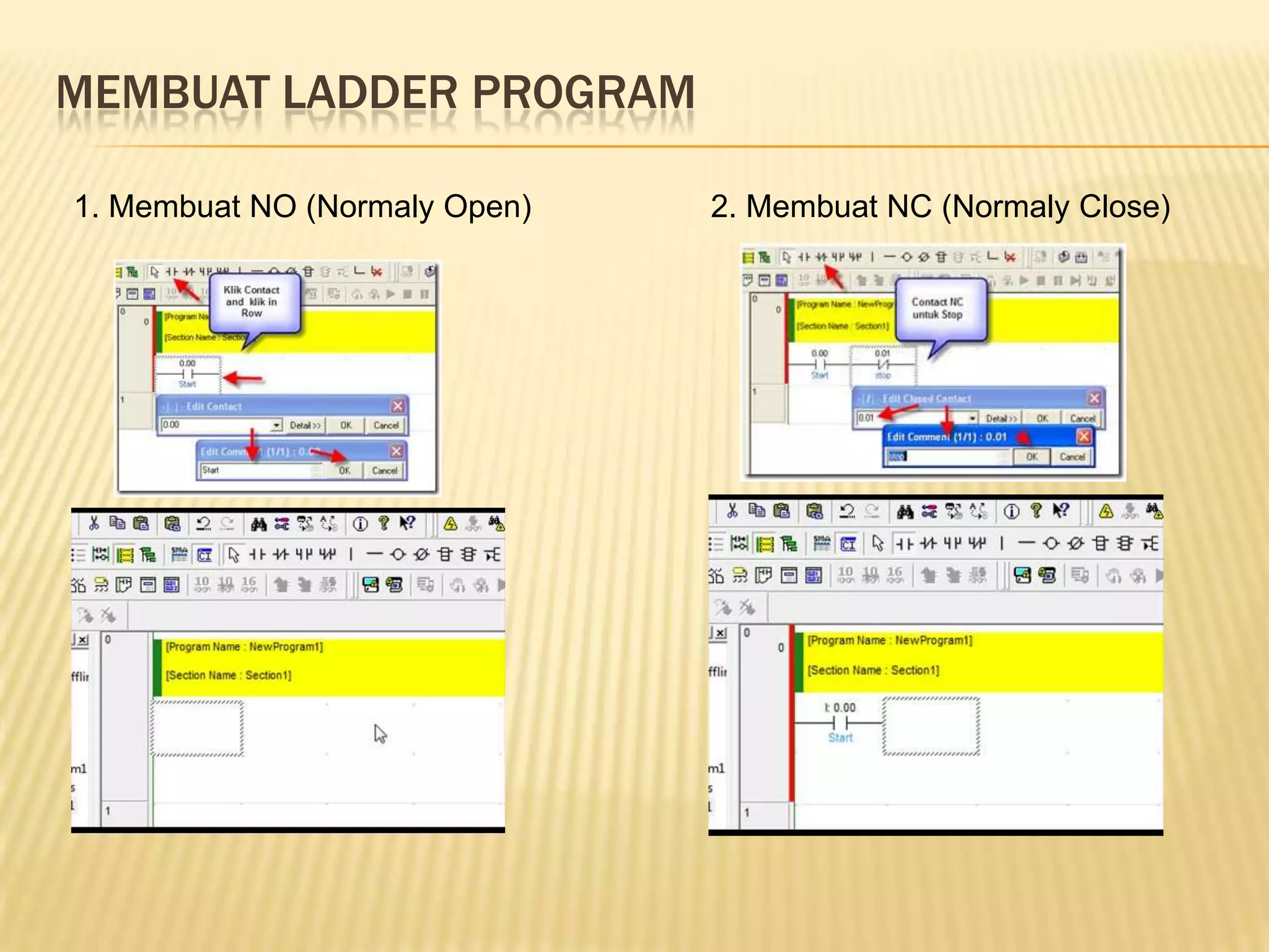 Menggunakan cx programmer | PPTX
