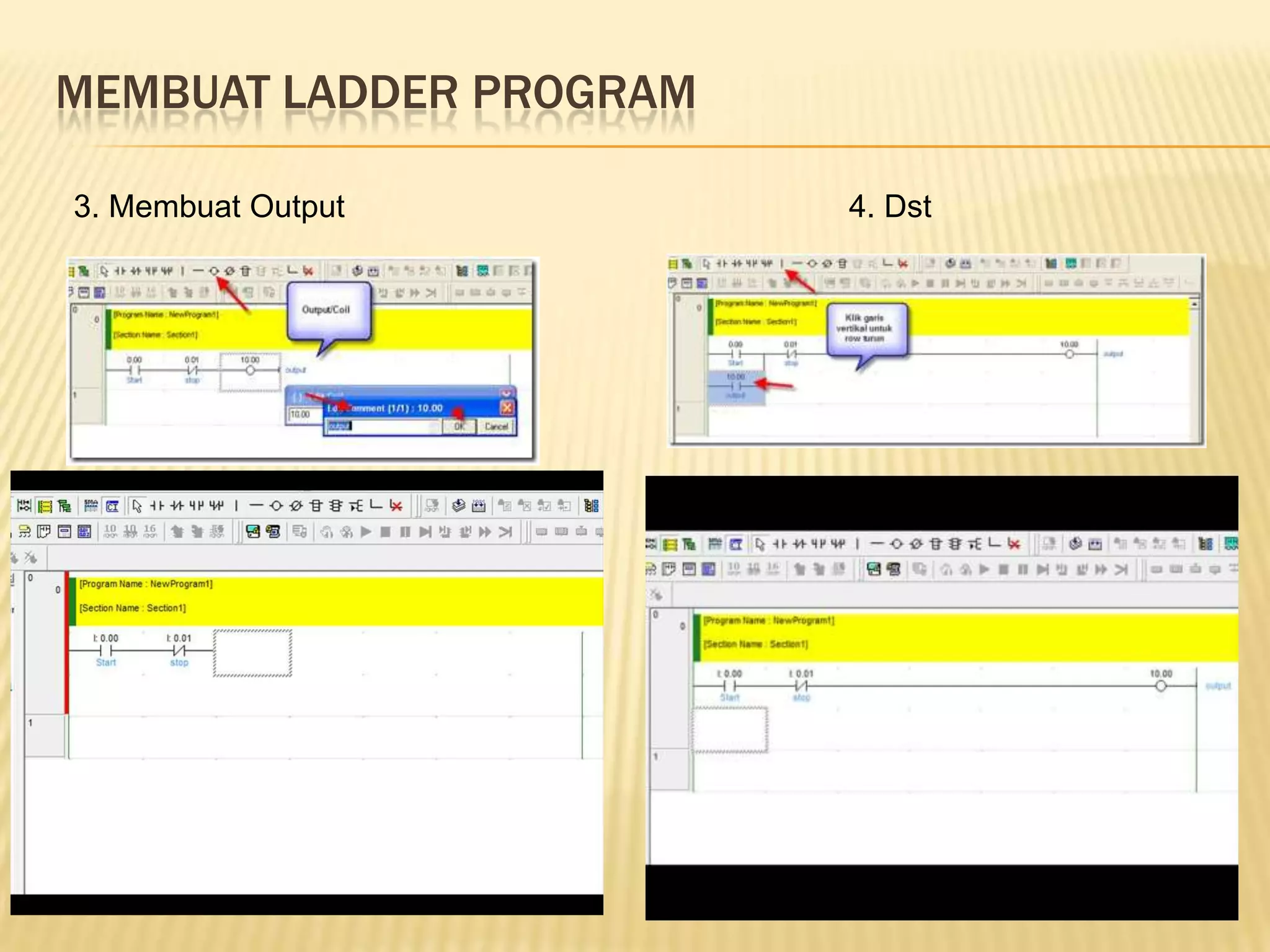 Menggunakan cx programmer | PPTX