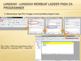 Menggunakan cx programmer | PPTX