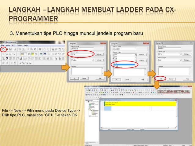 Menggunakan cx programmer | PPTX