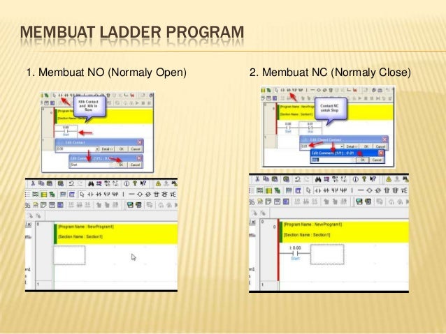Menggunakan cx programmer