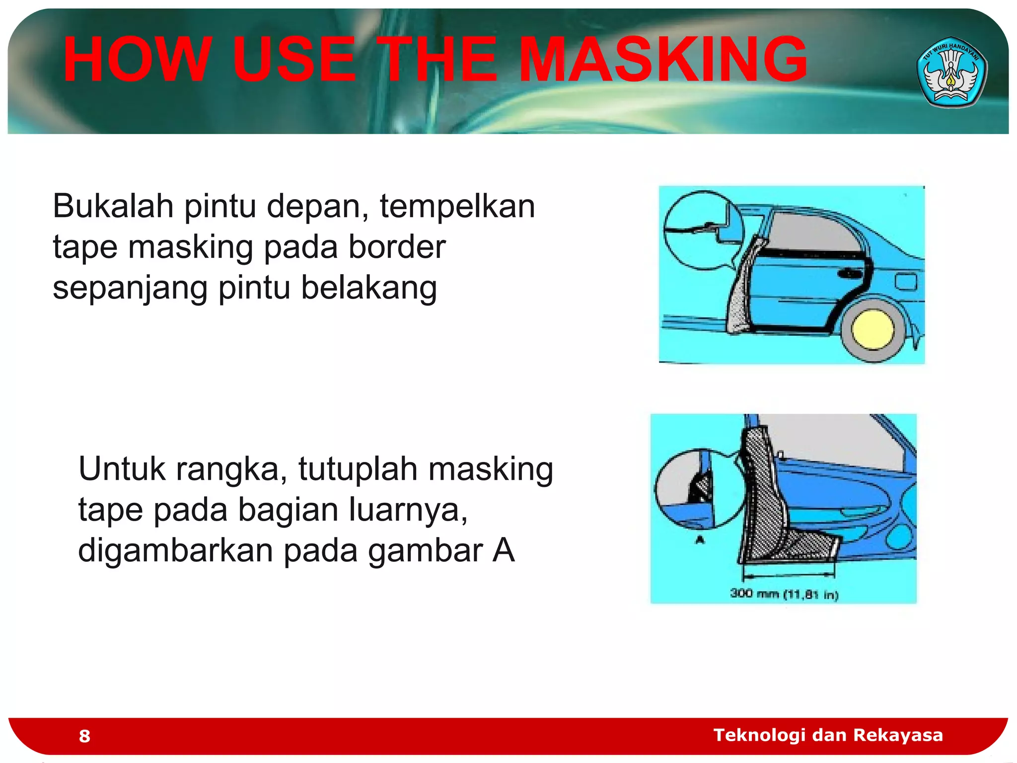 Menggunakan masking | PPT