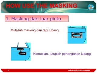 Menggunakan masking | PPT