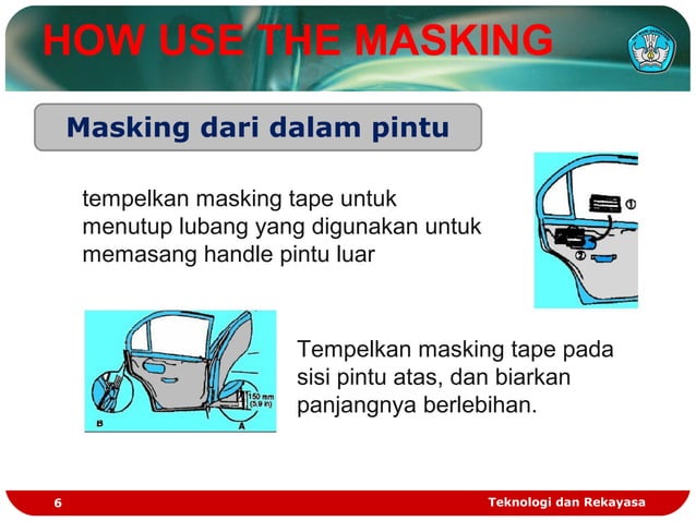 Menggunakan masking | PPT