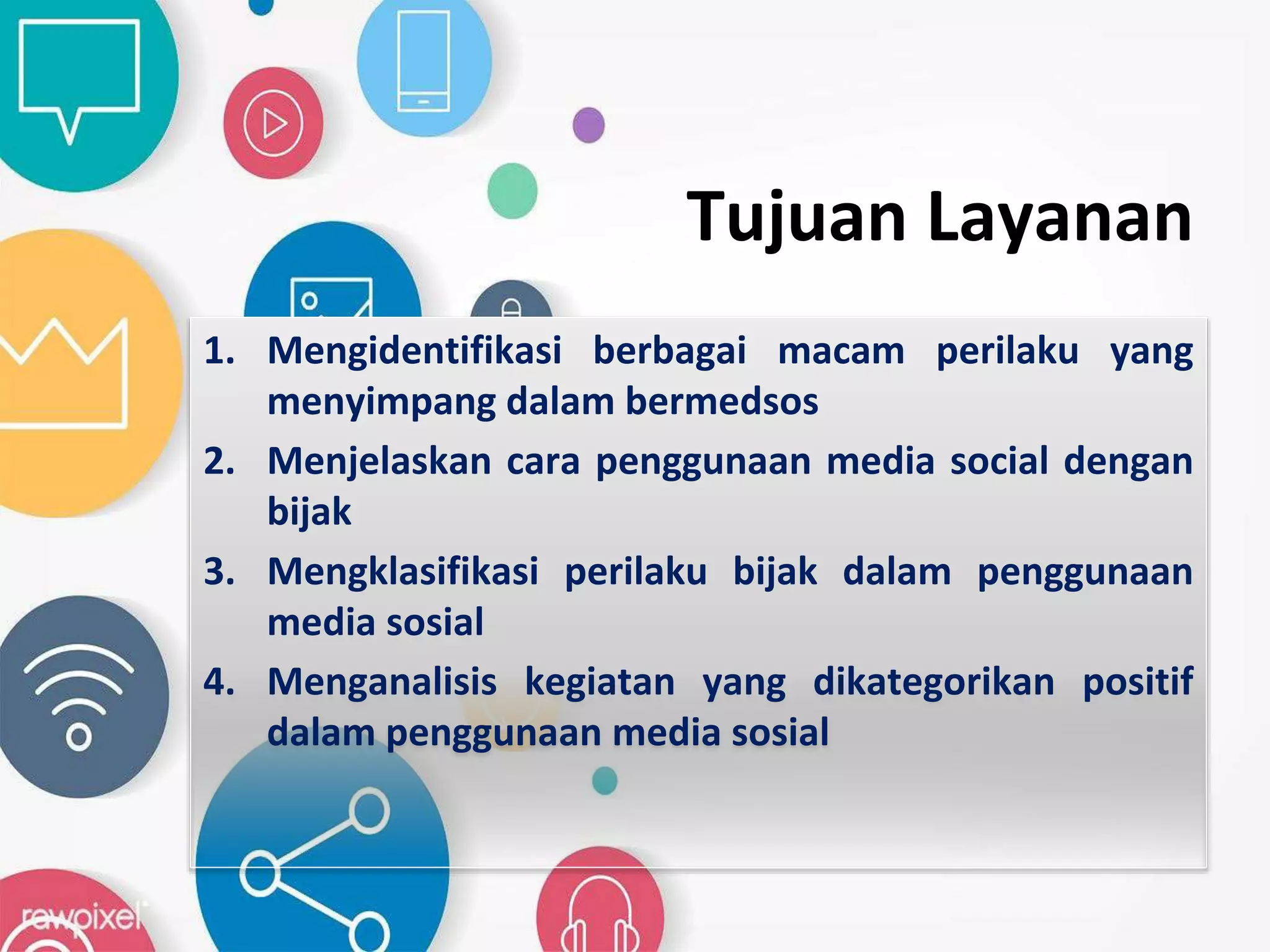 Menggunakan media sosial dengan bijak (1) | PPT Menggunakan media sosial dengan bijak (1) | PPT
