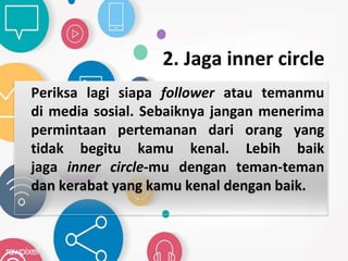 Menggunakan media sosial dengan bijak (1) | PPTX