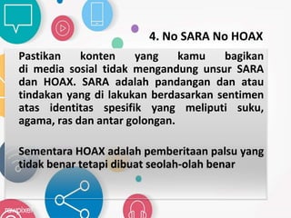 Menggunakan media sosial dengan bijak (1) | PPTX