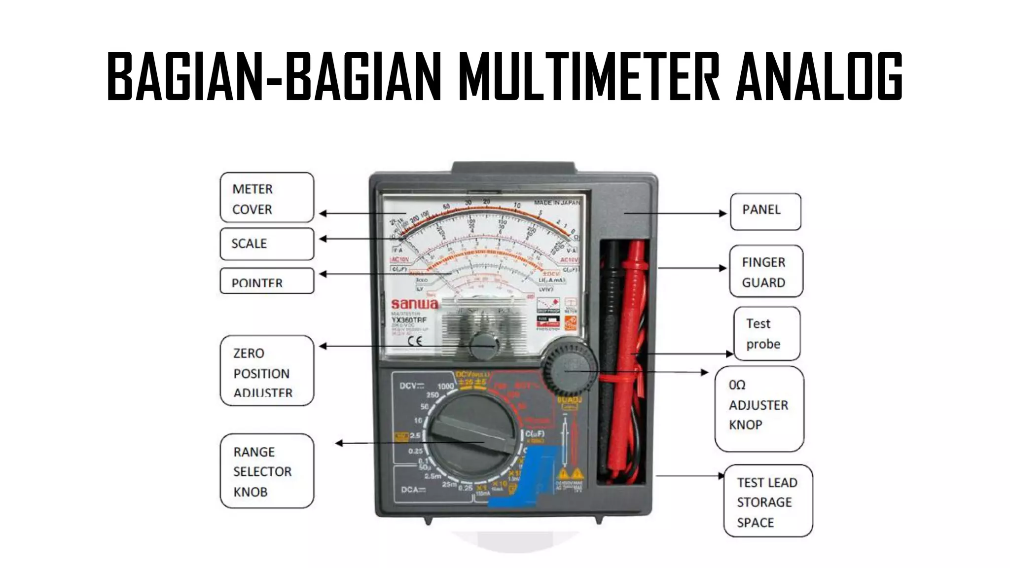 Menggunakan multimeter analog | PDF