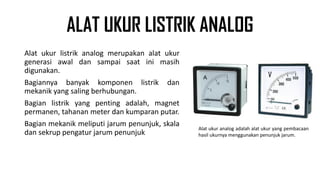 Menggunakan multimeter analog | PDF