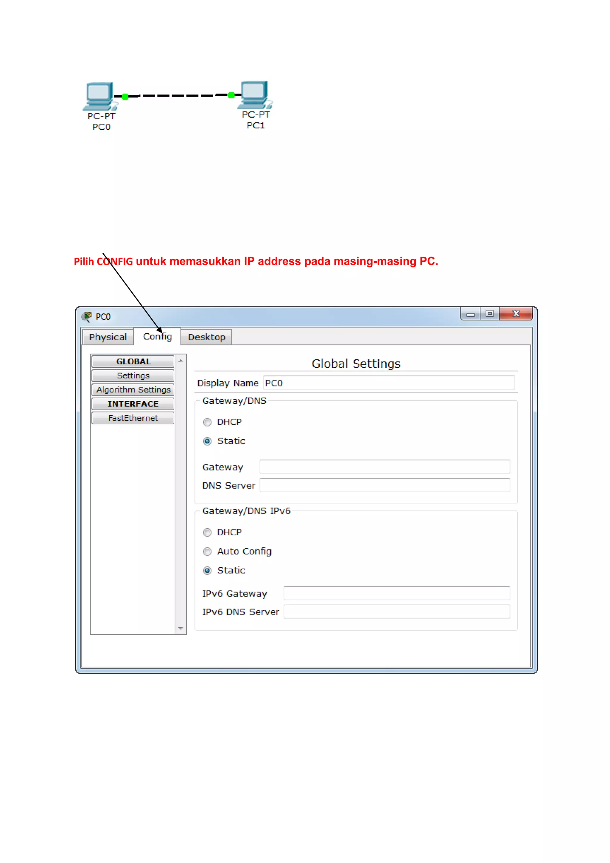 Menggunakan program simulasi jaringan packet | DOCX