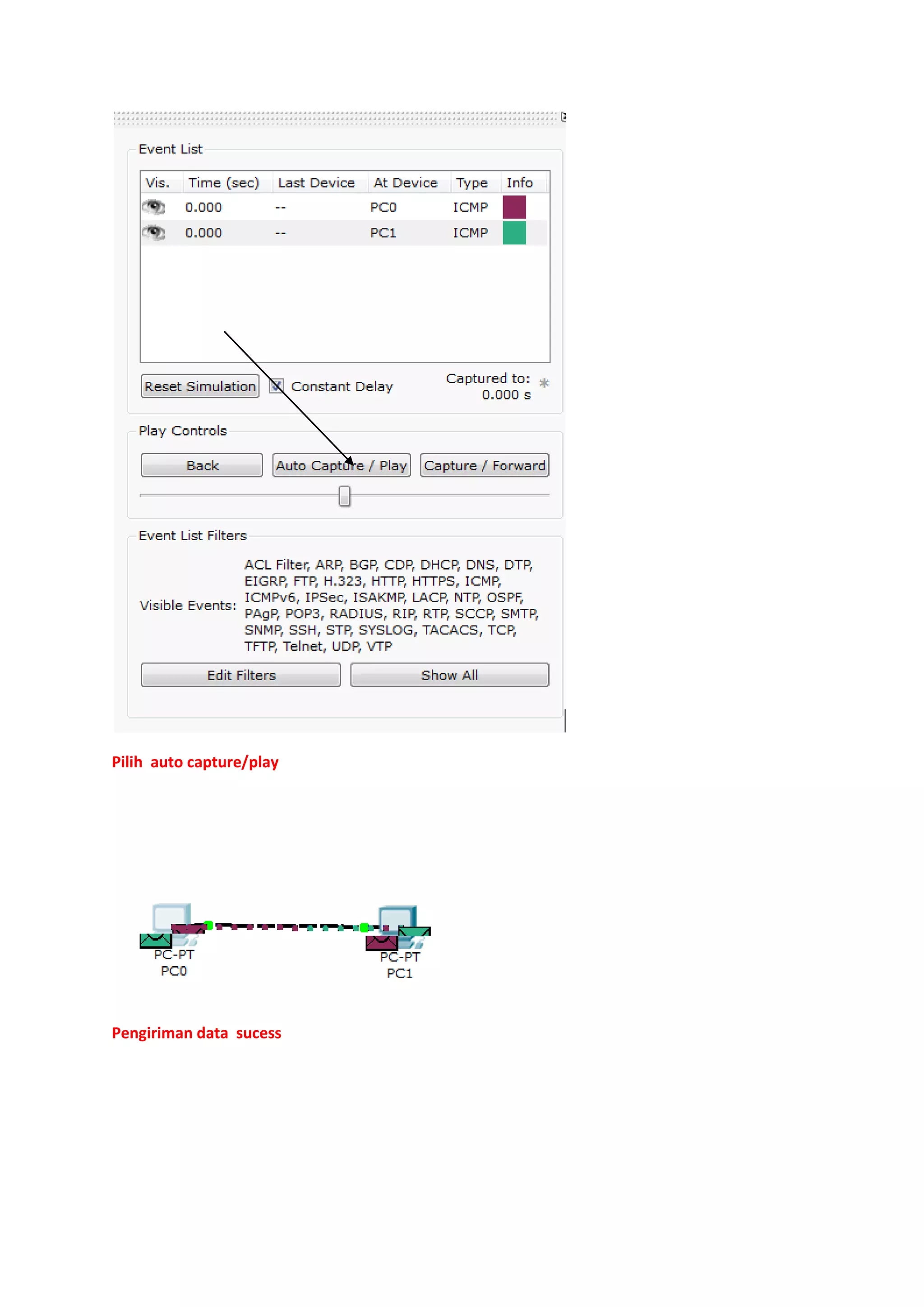 Menggunakan program simulasi jaringan packet | DOCX