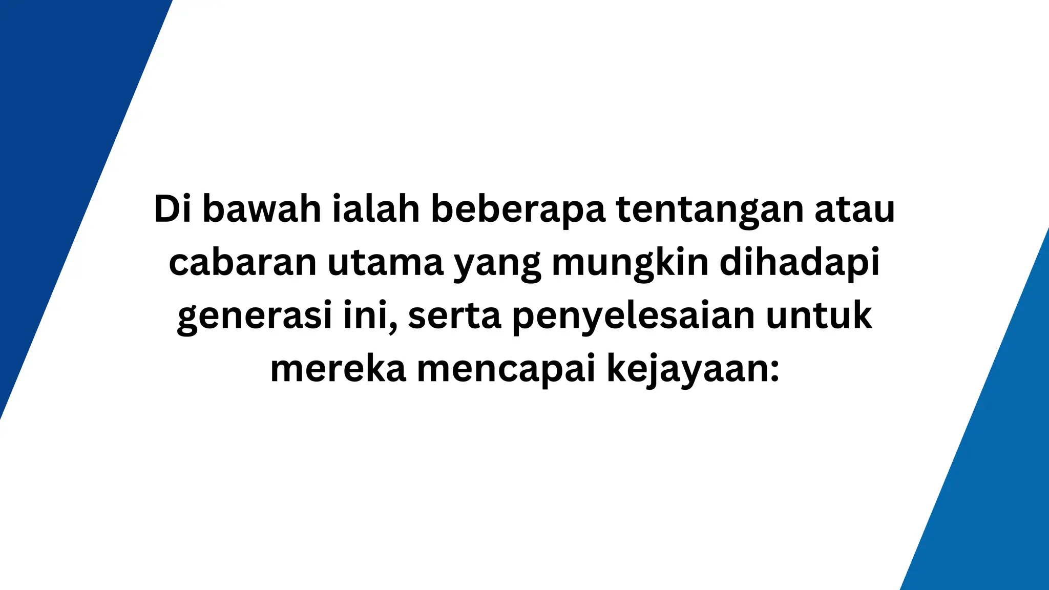 Menghadapi cabaran generasi MilenialZZ.pptx