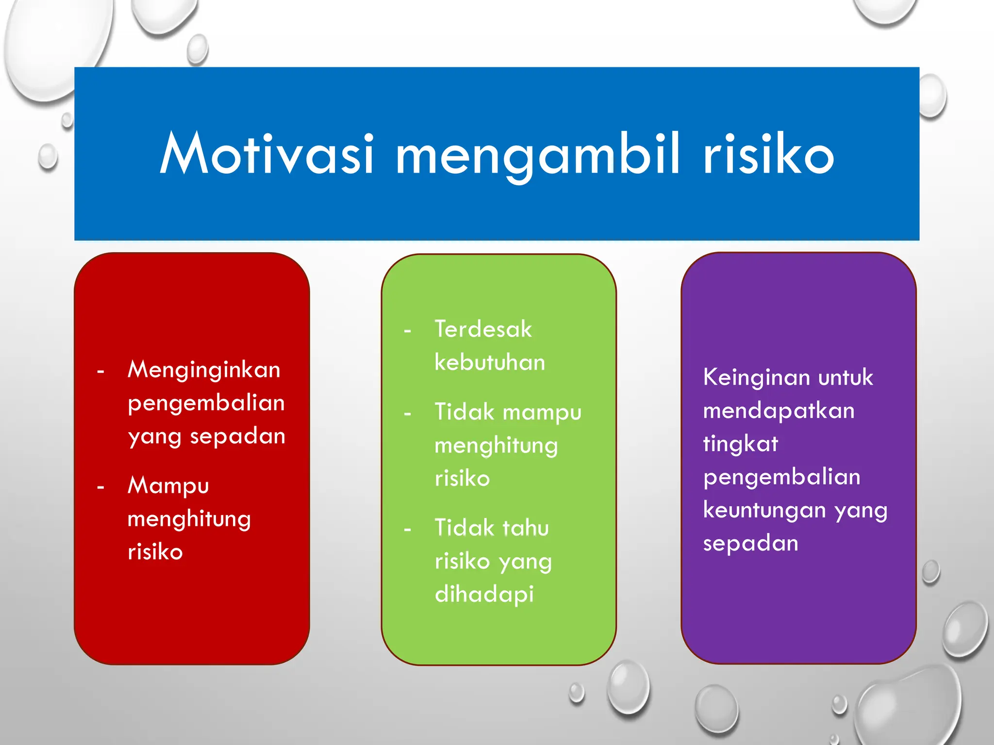 Macam-macam risiko usaha dan kiat menghadapinya | PDF