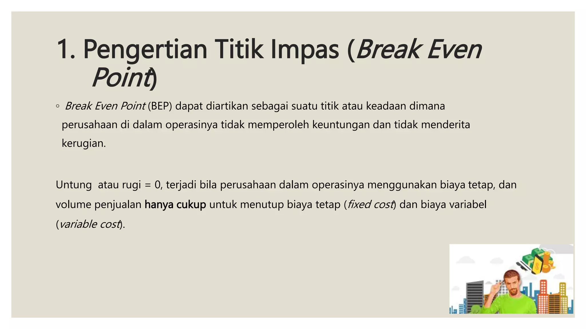 Menghitung BEP usaha makanan Daerah.pptx