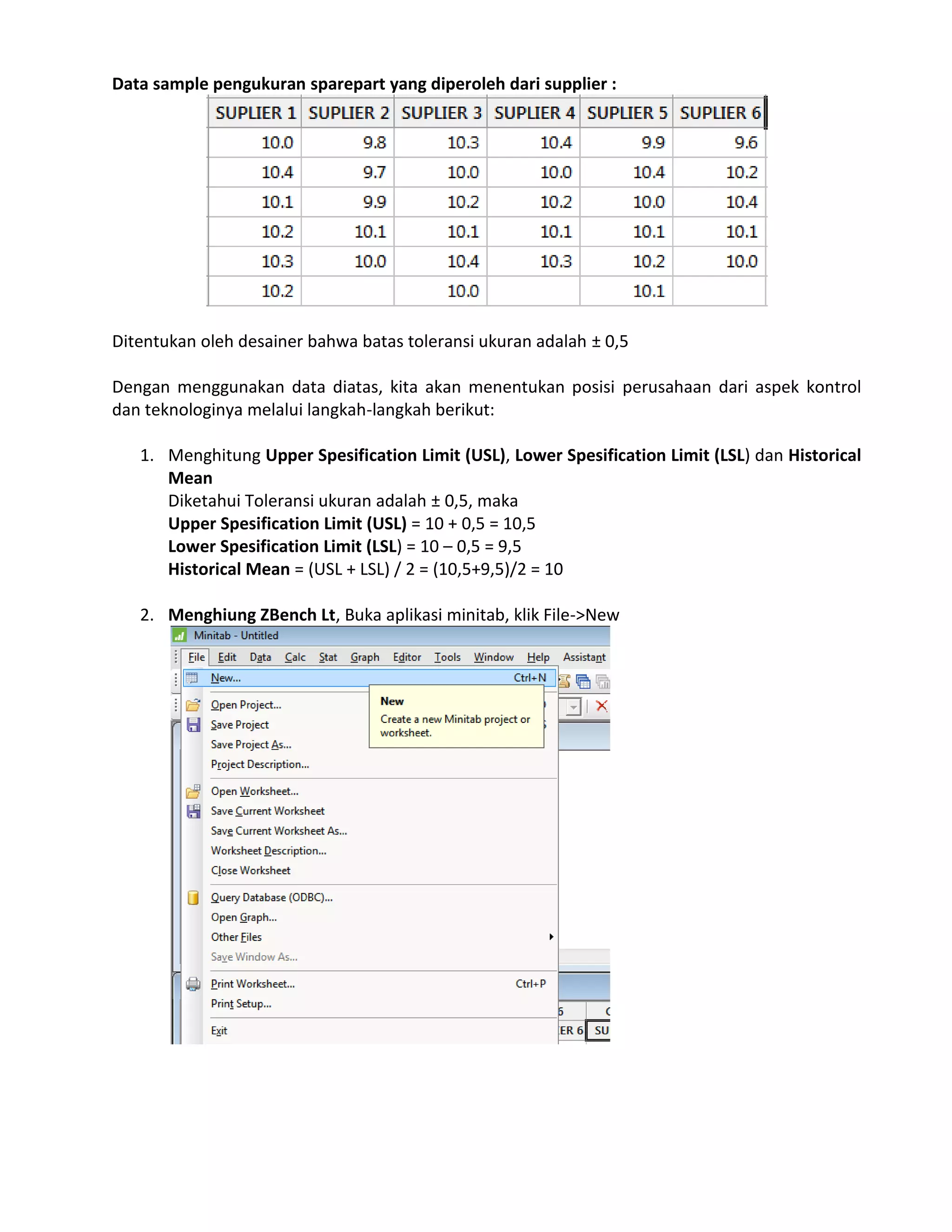 MENGETAHUI GAMBARAN CAPABILITY PROCESS DENGAN QUADRAN ZSHIFT VS ZBENCH ...