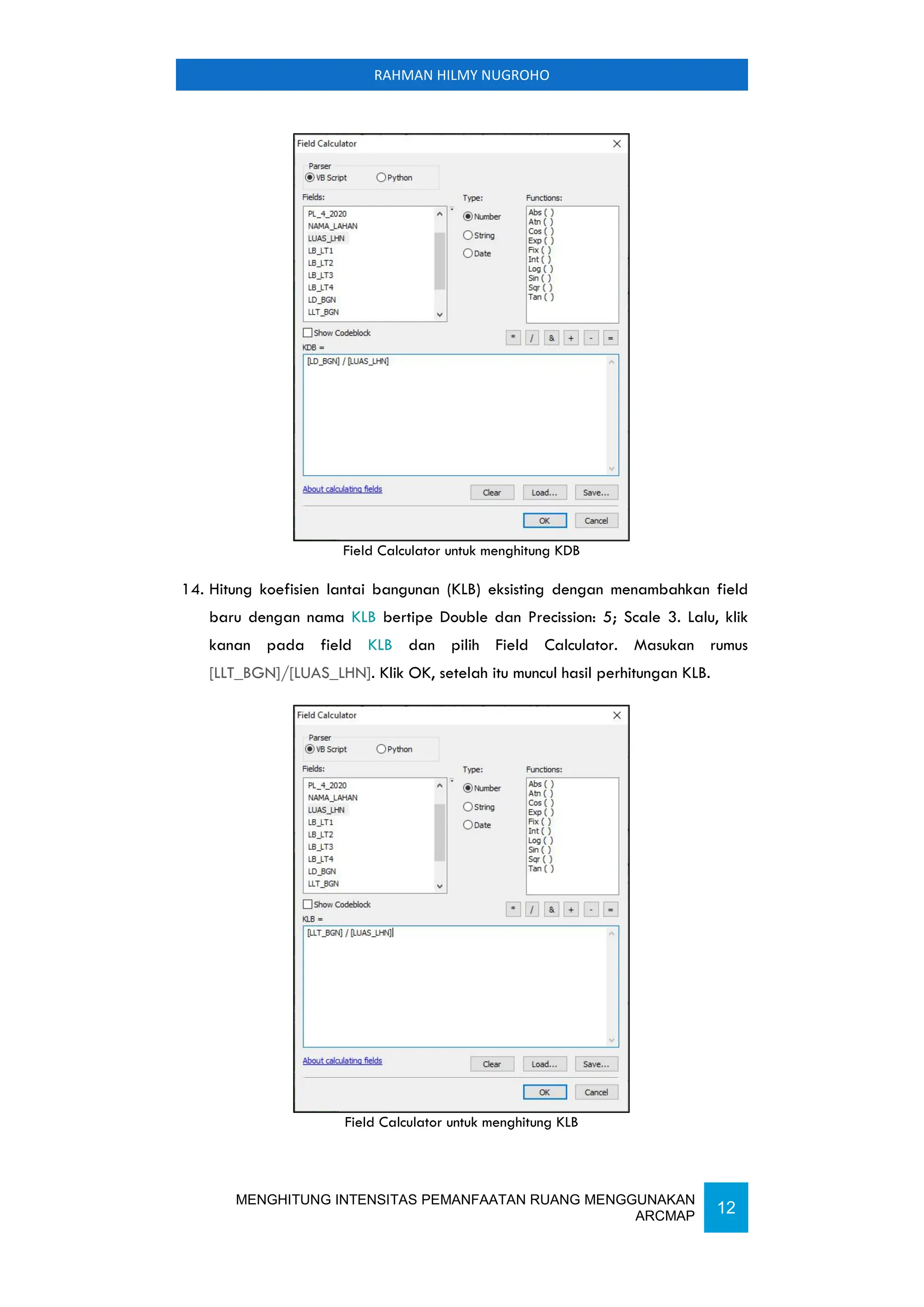 Menghitung Intensitas Pemanfaatan Ruang Menggunakan ArcMap-[Rahman Hilmy].pdf
