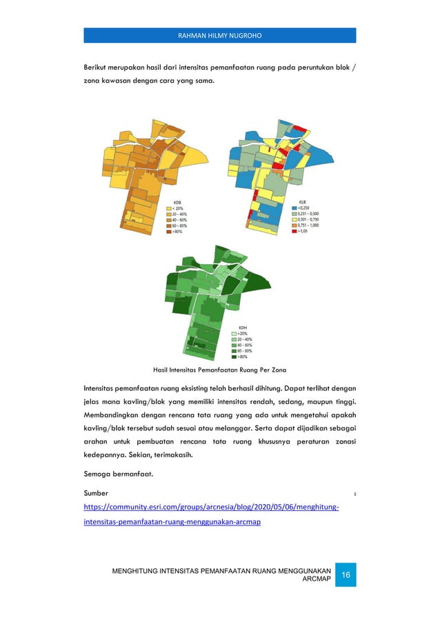 Menghitung Intensitas Pemanfaatan Ruang Menggunakan ArcMap-[Rahman Hilmy].pdf