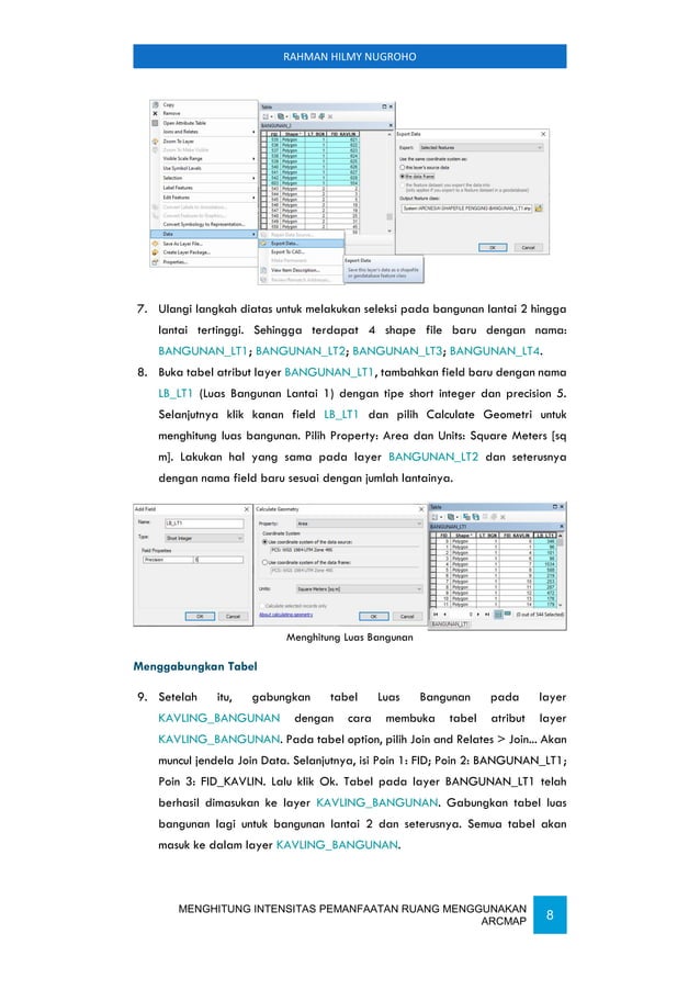 Menghitung Intensitas Pemanfaatan Ruang Menggunakan ArcMap-[Rahman Hilmy].pdf