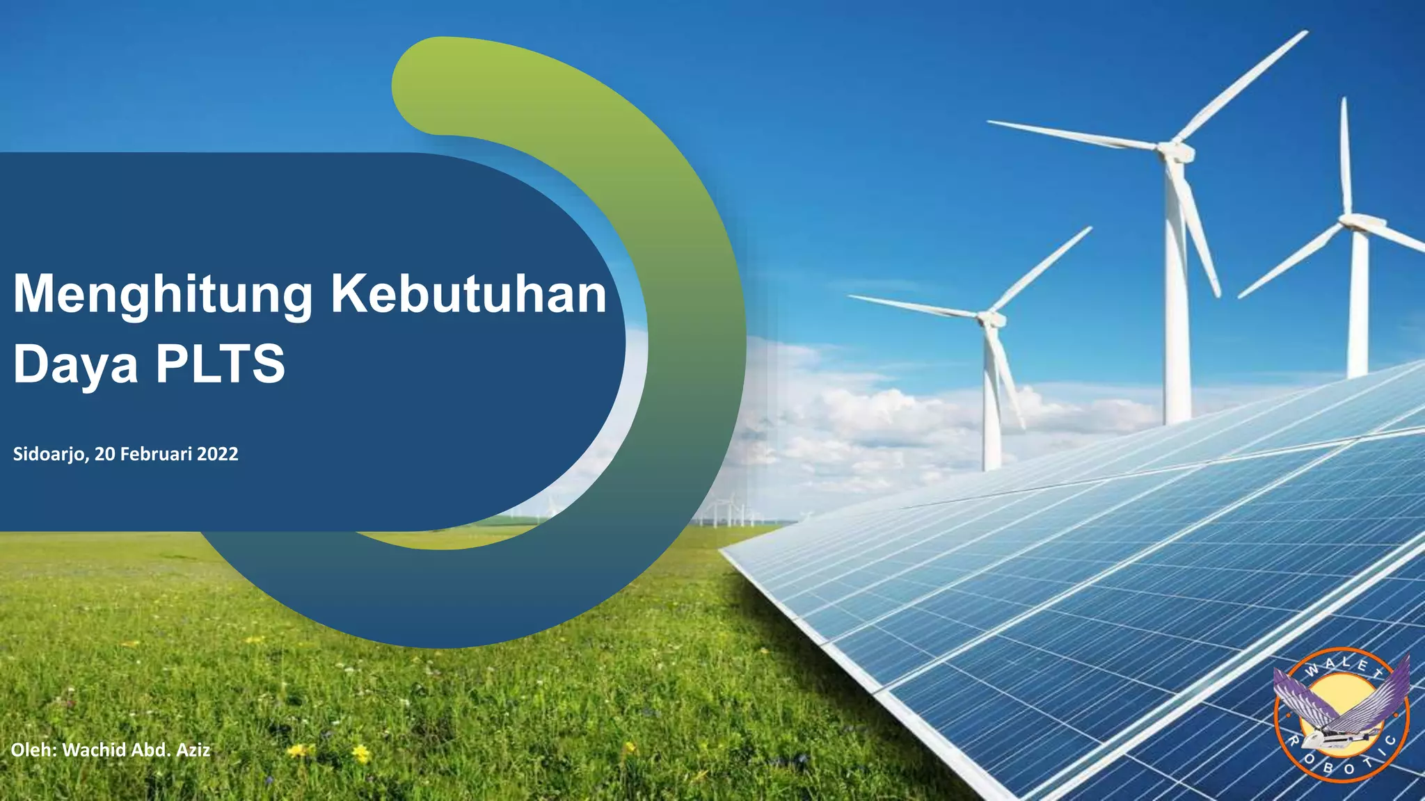 Menghitung Kebutuhan PLTS | PPTX