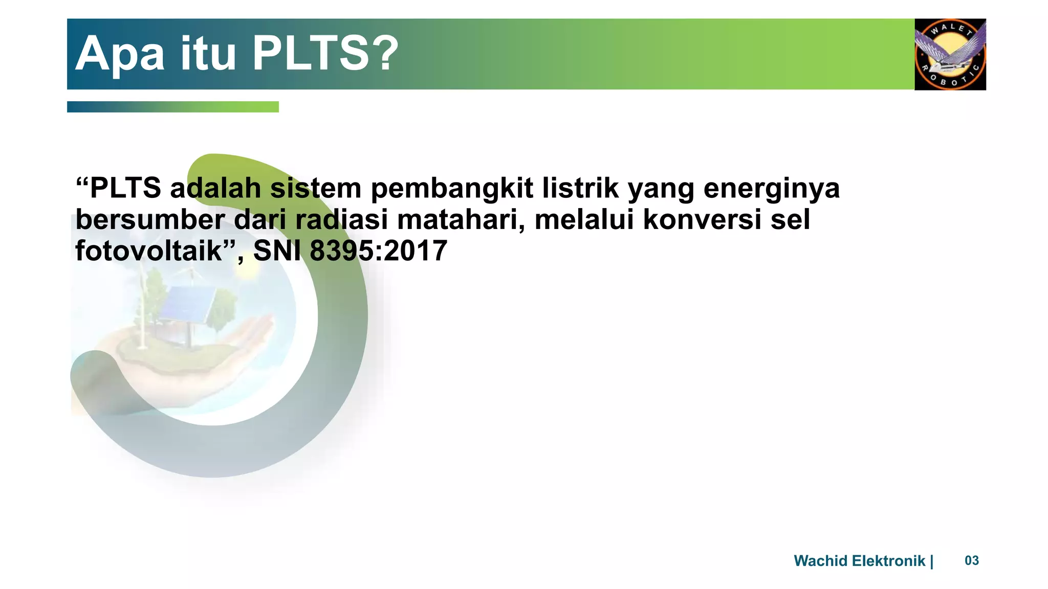 Menghitung Kebutuhan PLTS | PPTX