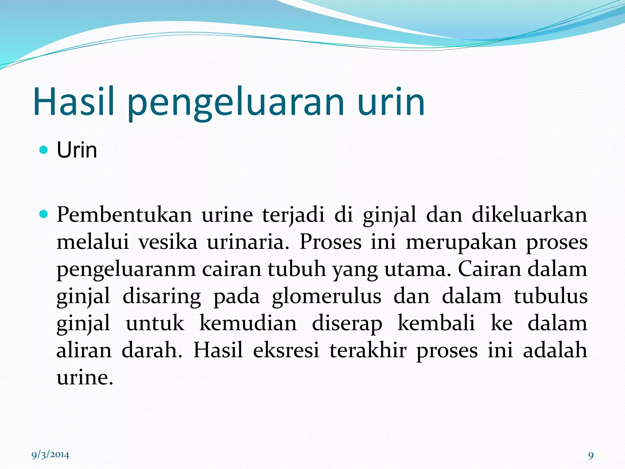 Menghitung urin output | PPTX