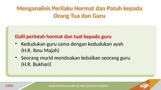 Menghormati dan Menyayangi Orang Tua, dan Guru.pptx