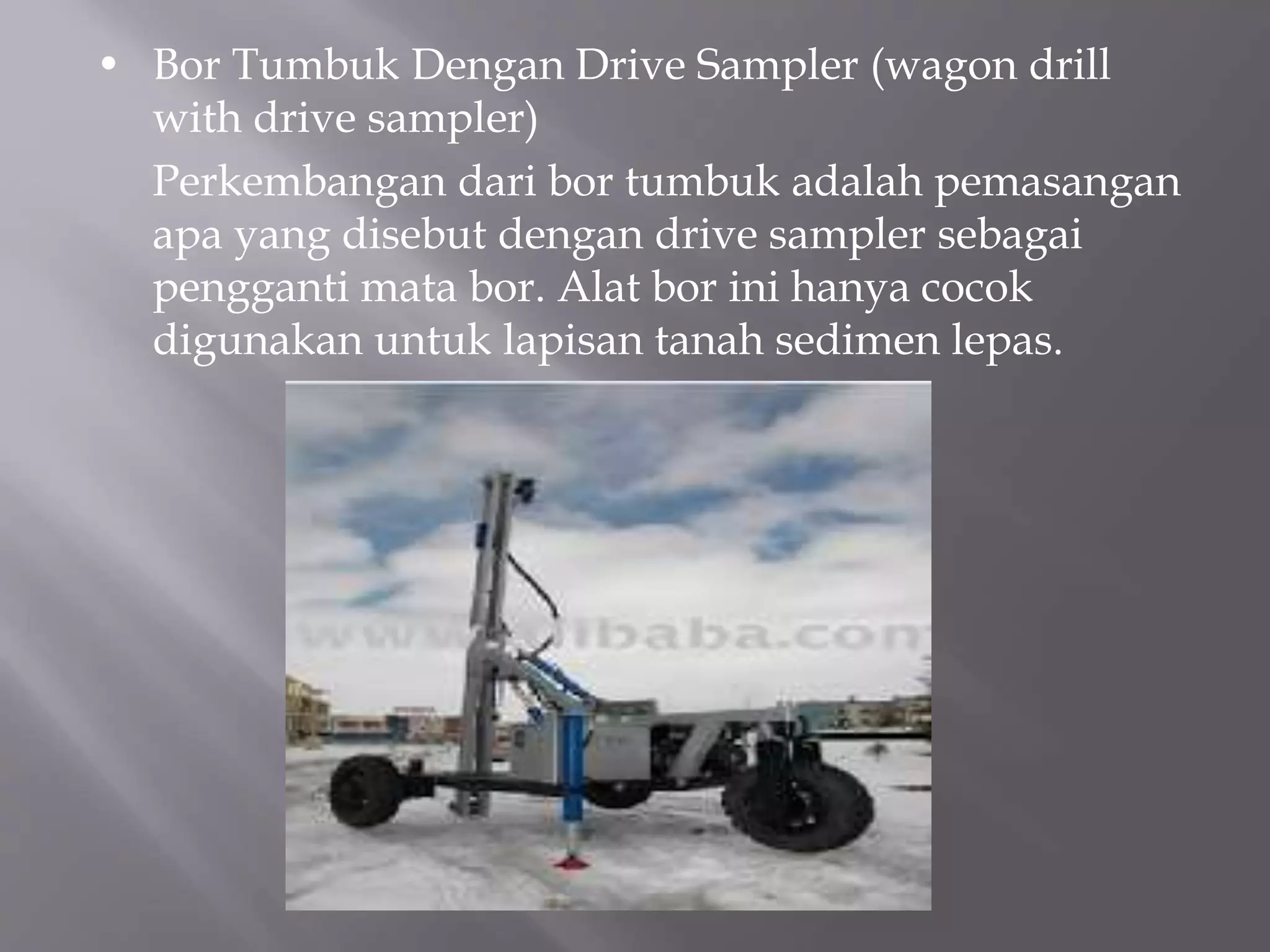 Mengidentifikasi alat alat pemboran | PPTX