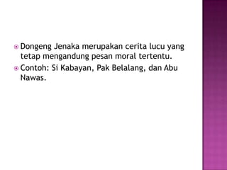 Mengidentifikasi dongeng | PPTX
