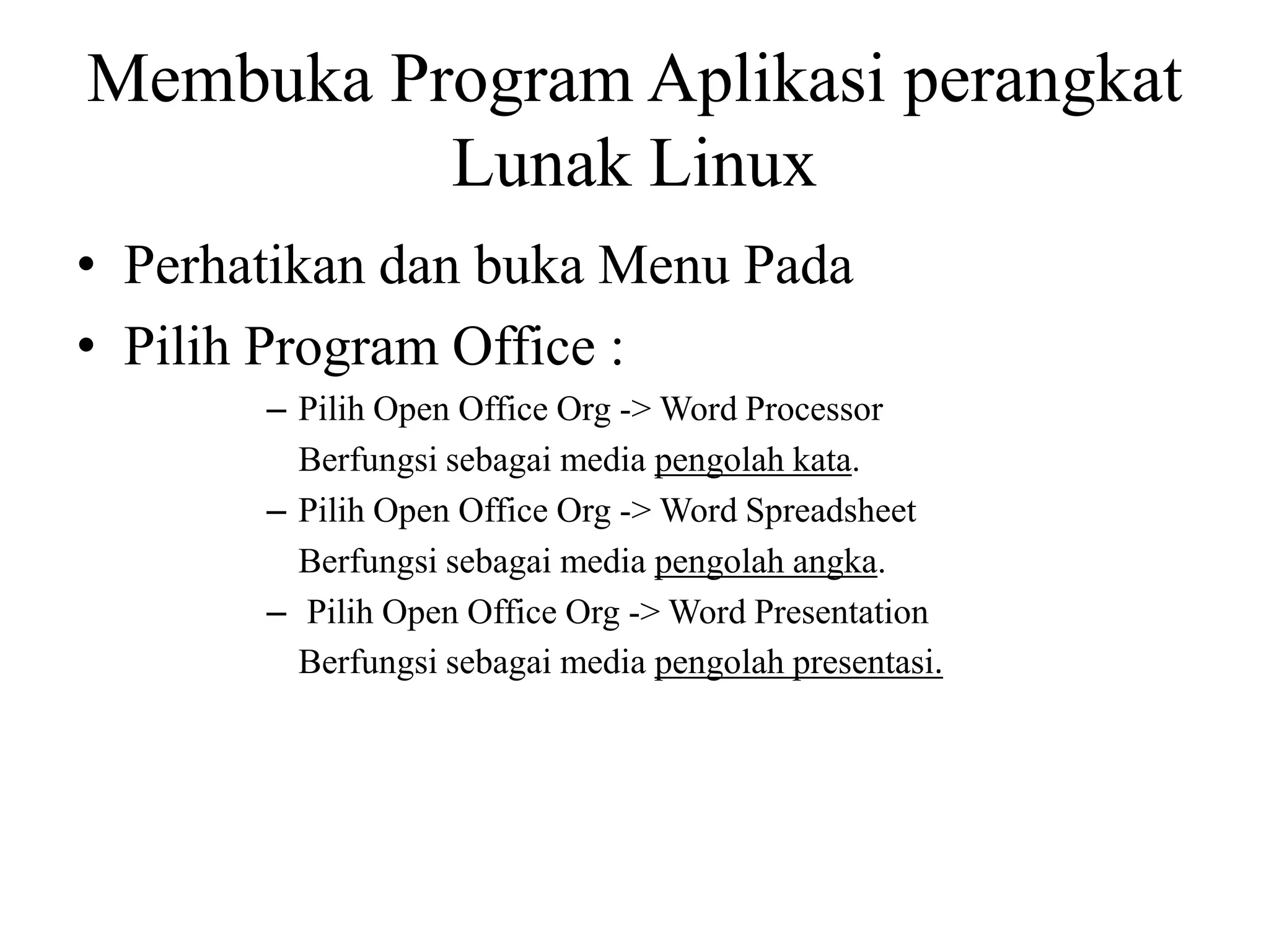 Mengidentifikasi perangkat lunak | PPTX