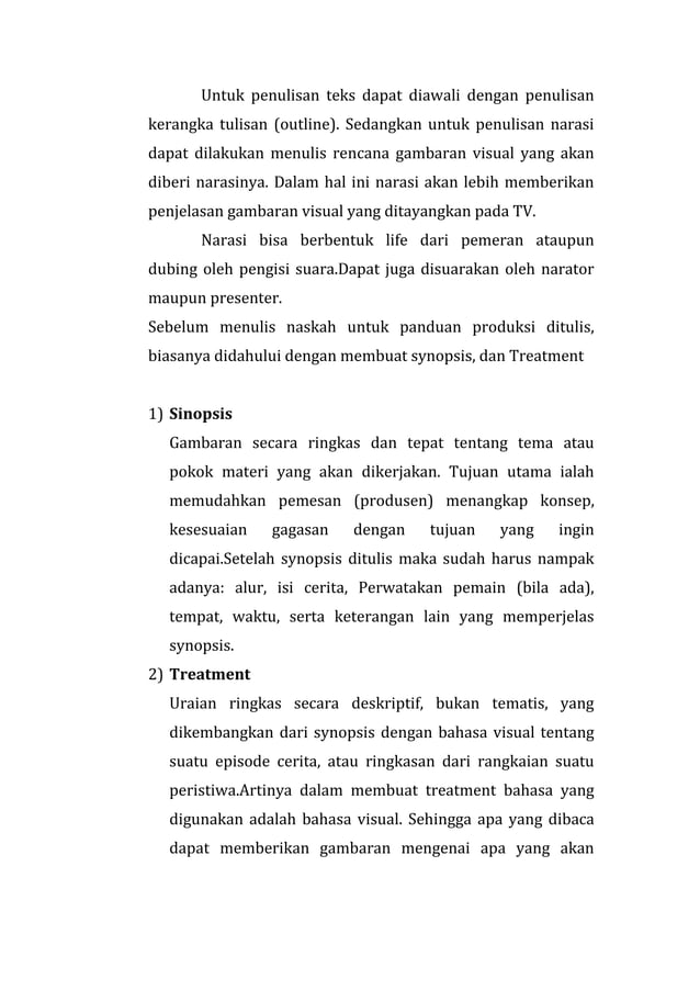 Mengidentifikasi program acara televisi | PDF