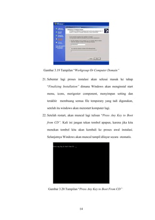 Menginstalasi Sistem Operasi Berbasis GUI (Graphical User Interface) | DOC