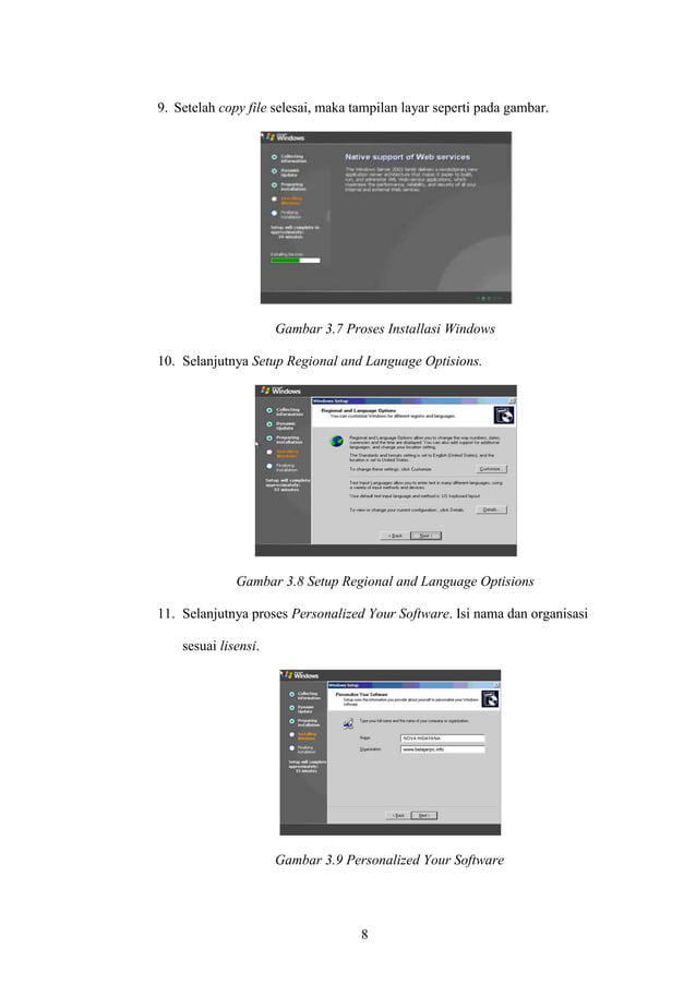 Menginstalasi Sistem Operasi Jaringan | DOCX