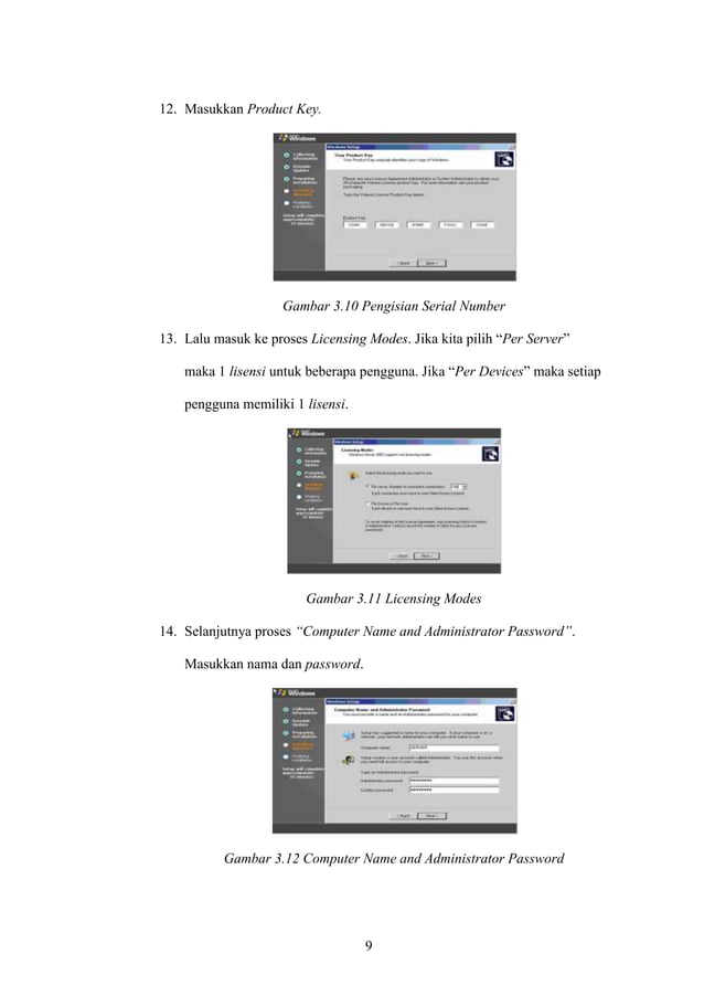 Menginstalasi Sistem Operasi Jaringan | DOCX