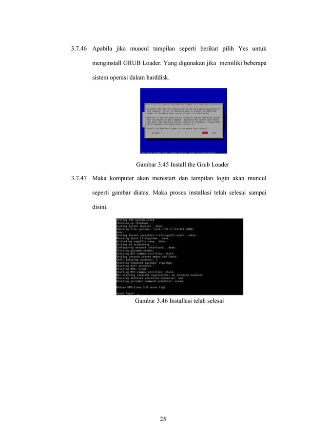 Menginstallasi Sistem Operasi Berbasis Text | PDF