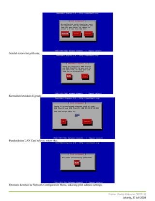 Menginstall smoothwall untuk webproxy | DOCX