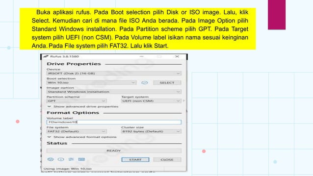 presentasi instal sistem operasi windows | PPTX
