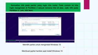 presentasi instal sistem operasi windows | PPTX