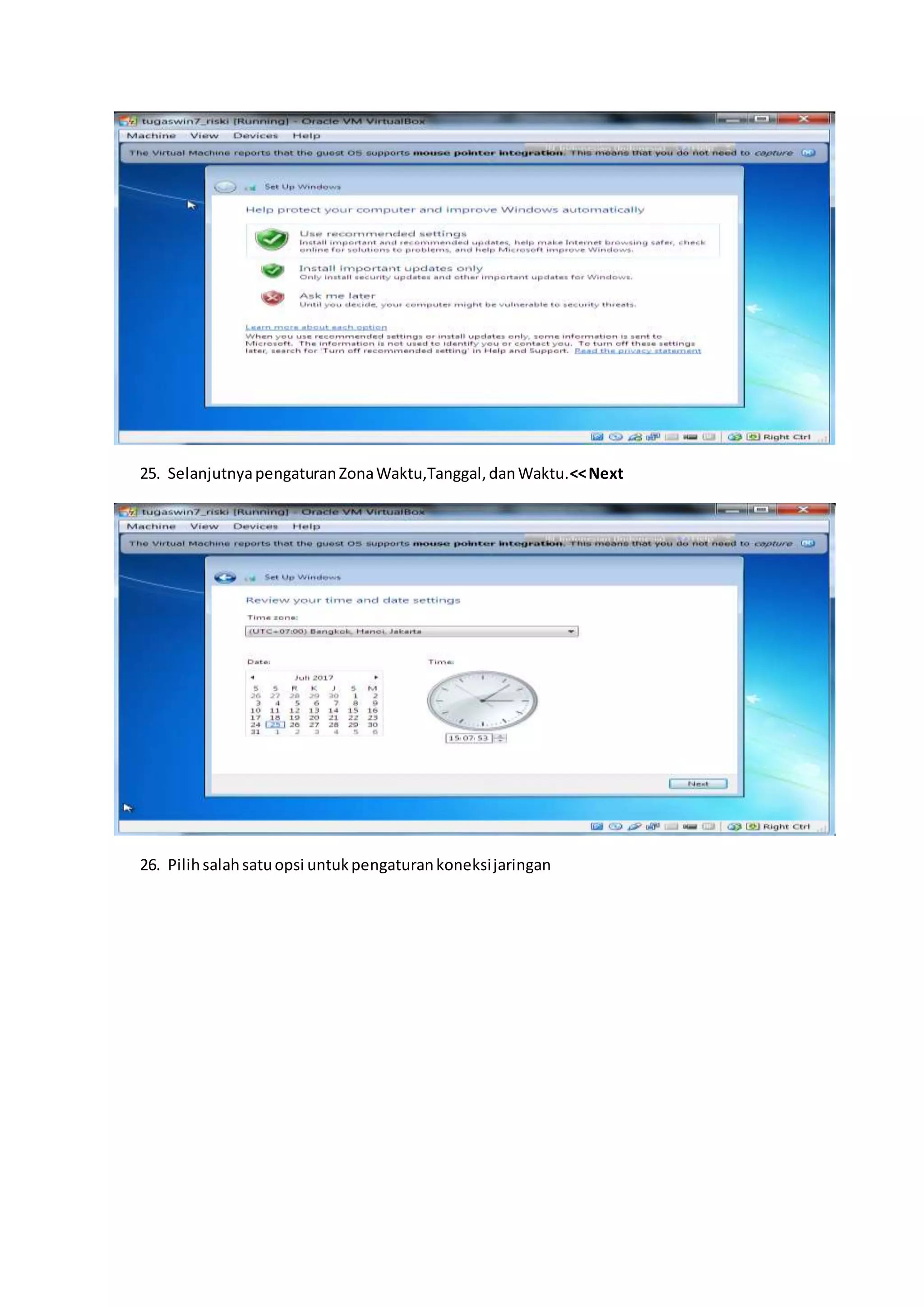 Instalasi Windows 7 Ultimate | DOCX