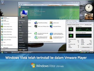 Menginstal windows vista dengan VMware | PPTX